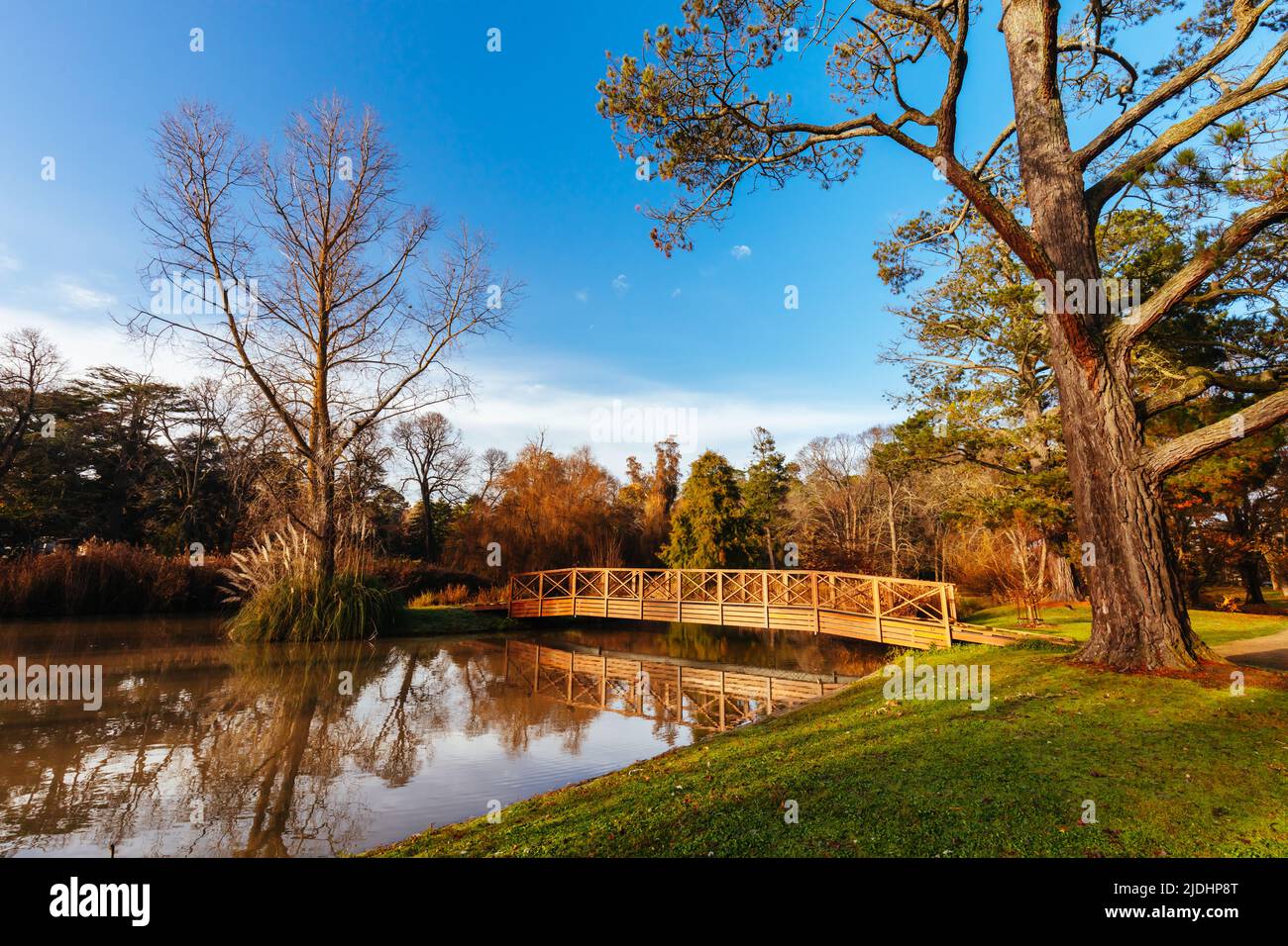 Malmsbury Botanic Gardens in Victoria Australia Stock Photo - Alamy