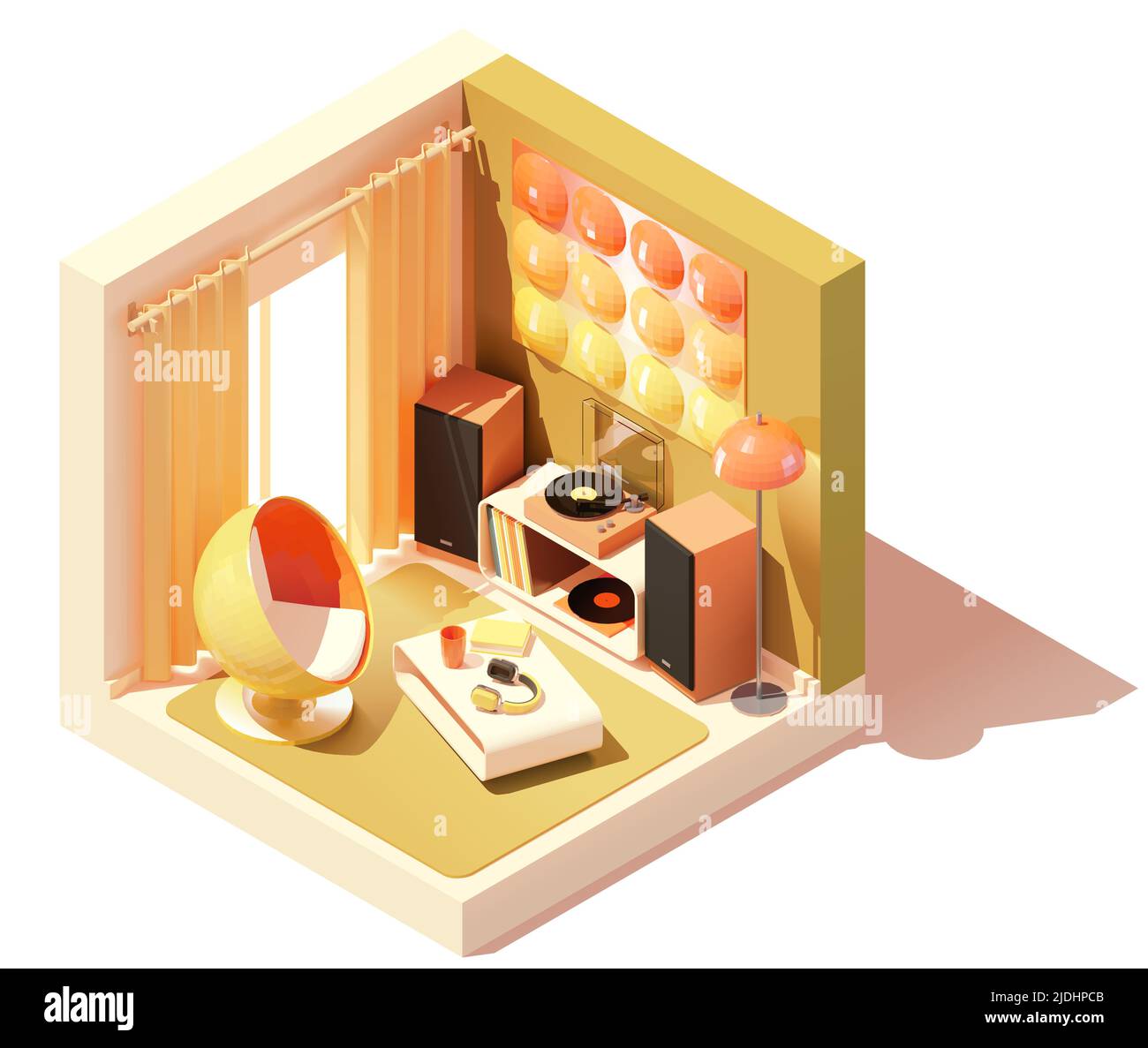 70s interior Cut Out Stock Images & Pictures - Alamy