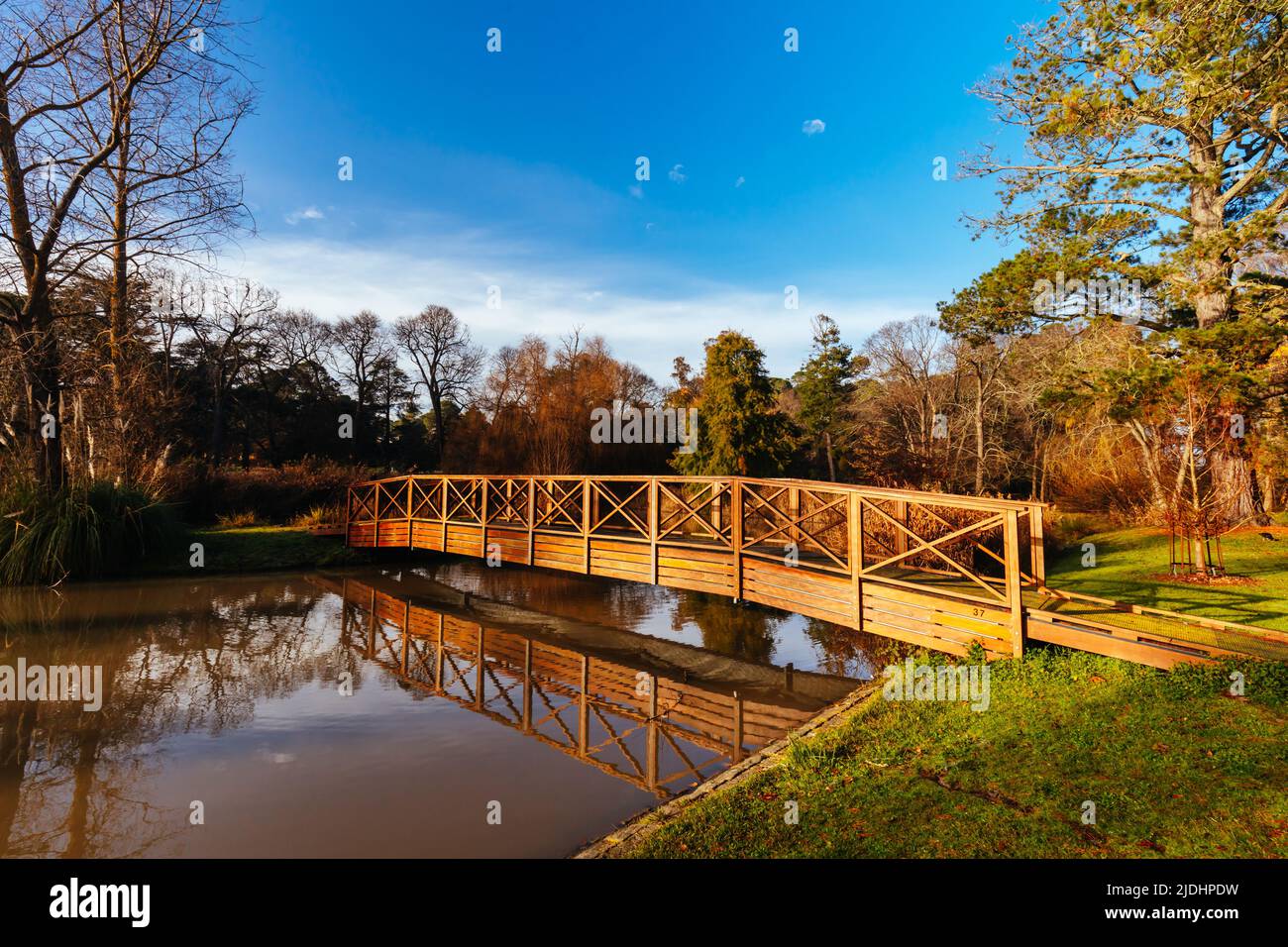 Malmsbury Botanic Gardens in Victoria Australia Stock Photo - Alamy