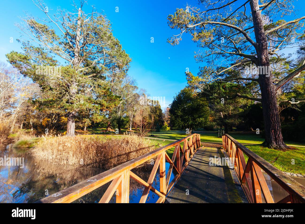 Malmsbury Botanic Gardens in Victoria Australia Stock Photo - Alamy