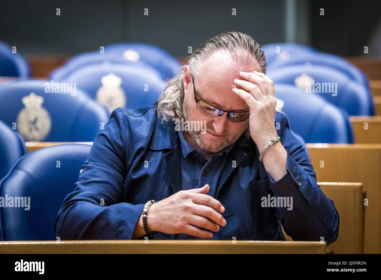 2022-06-21 13:57:07 THE HAGUE - Dion Graus (PVV) during the weekly ...