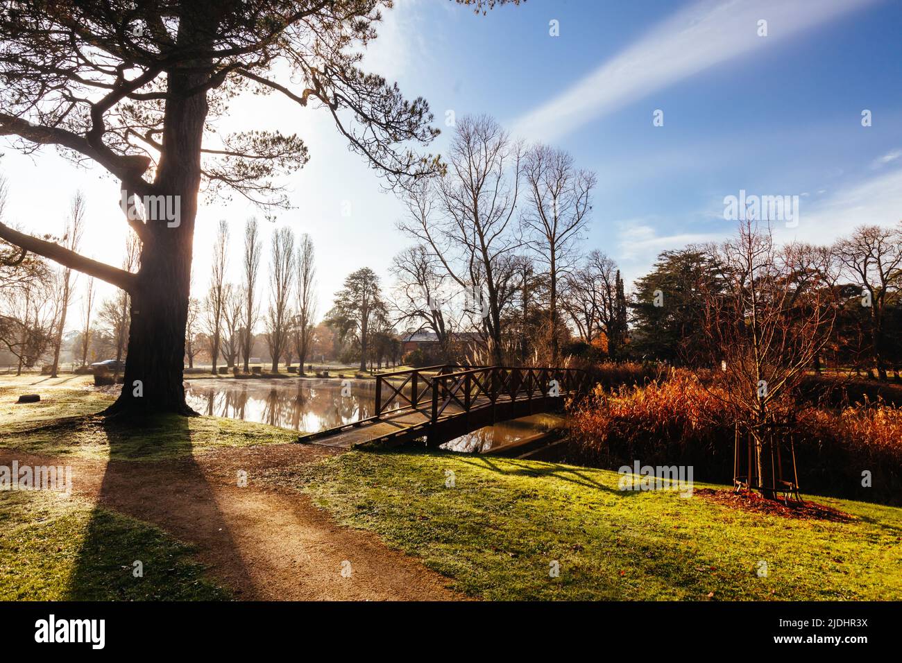 Malmsbury Botanic Gardens in Victoria Australia Stock Photo - Alamy