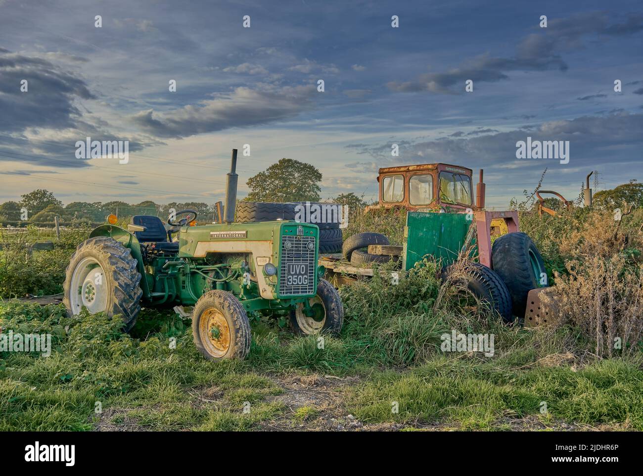 Traditional tractor farm machinery hi-res stock photography and images ...