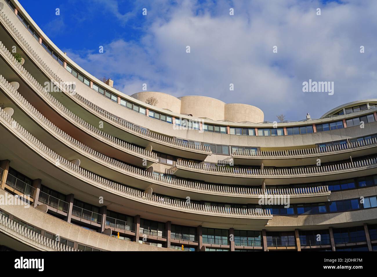 WASHINGTON, DC -25 MAR 2022- View of the Watergate building complex in ...