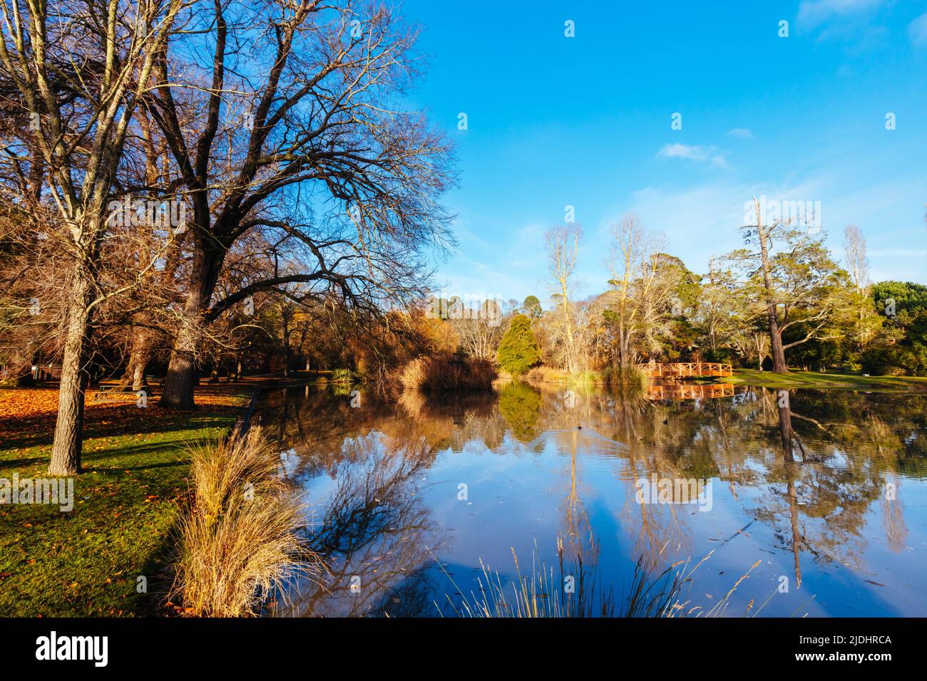 Malmsbury Botanic Gardens in Victoria Australia Stock Photo - Alamy