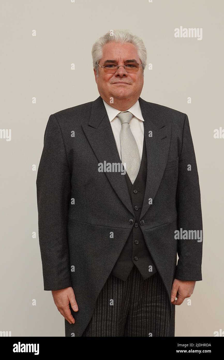 Berlin, Germany. 21st June, 2022. Lorenzo Livio Maria Ravano arrives at ...