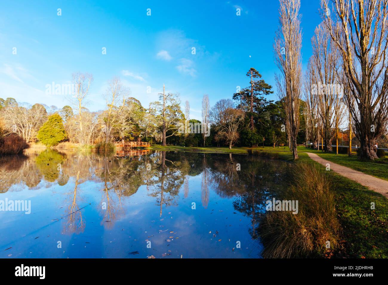 Malmsbury Botanic Gardens in Victoria Australia Stock Photo - Alamy