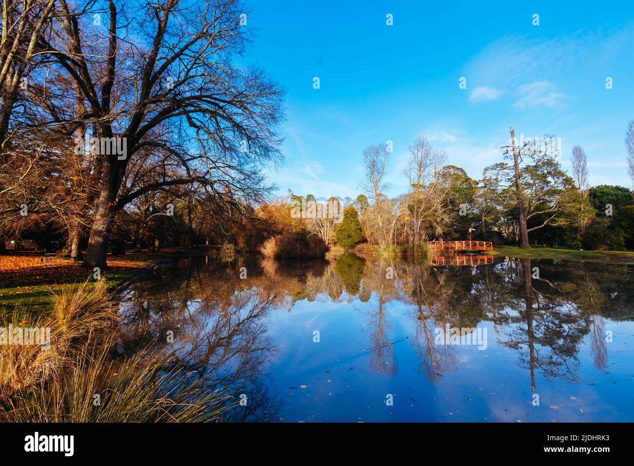 Malmsbury Botanic Gardens in Victoria Australia Stock Photo - Alamy