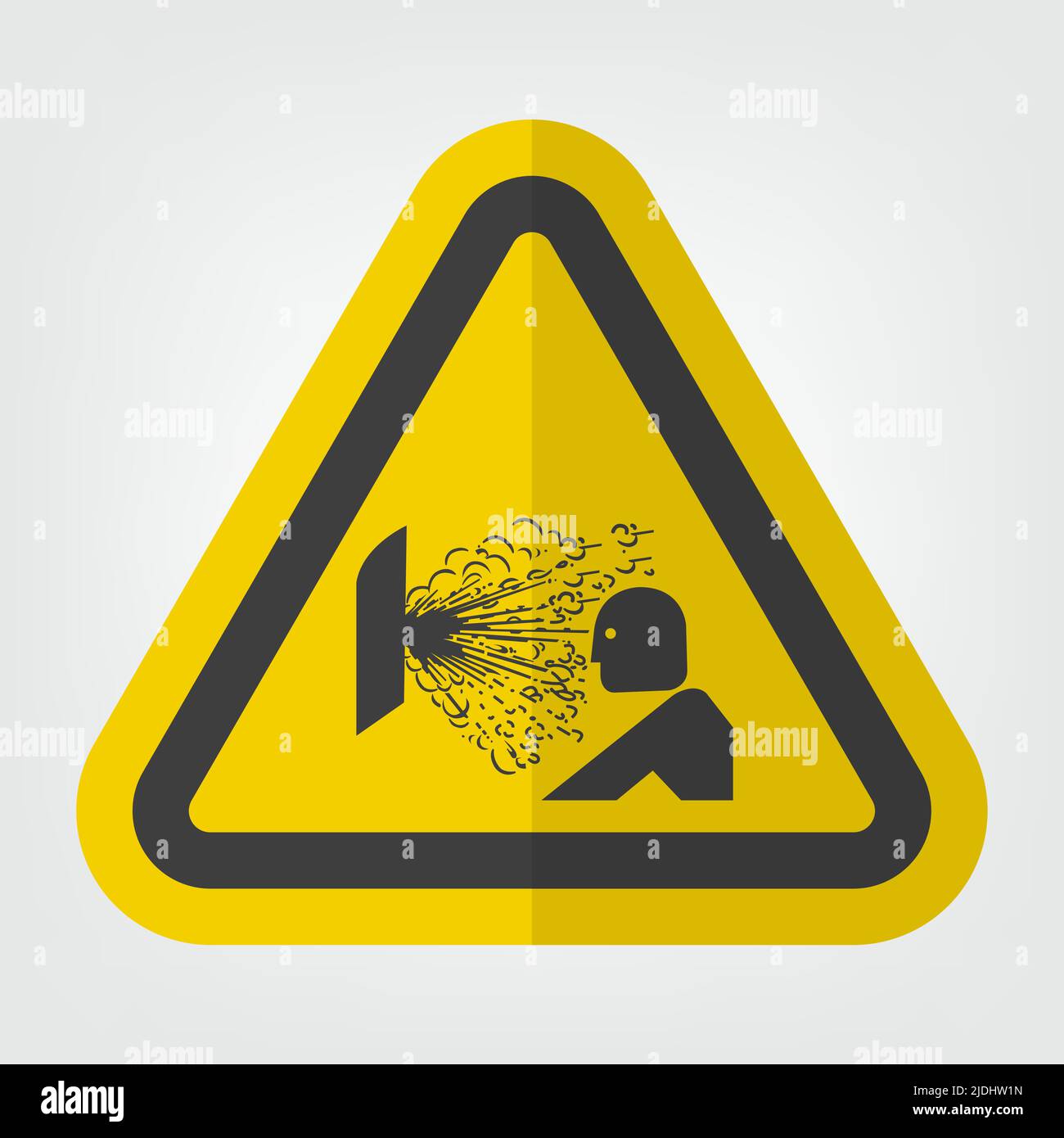 Explosion Release of Pressure Symbol Sign Isolate On White Background ...