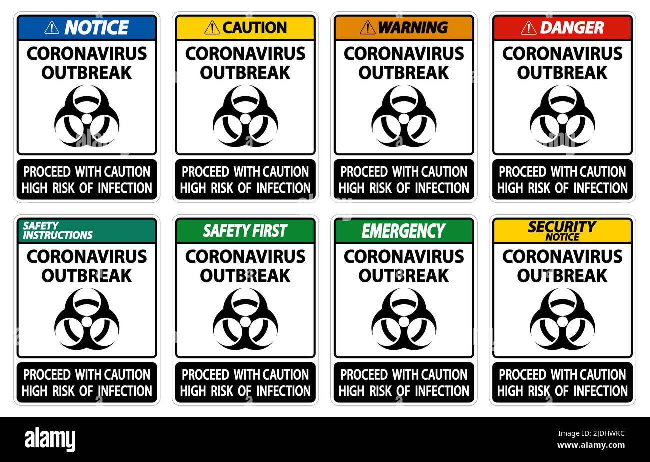 Coronavirus Outbreak Sign Isolate On White Background,Vector ...