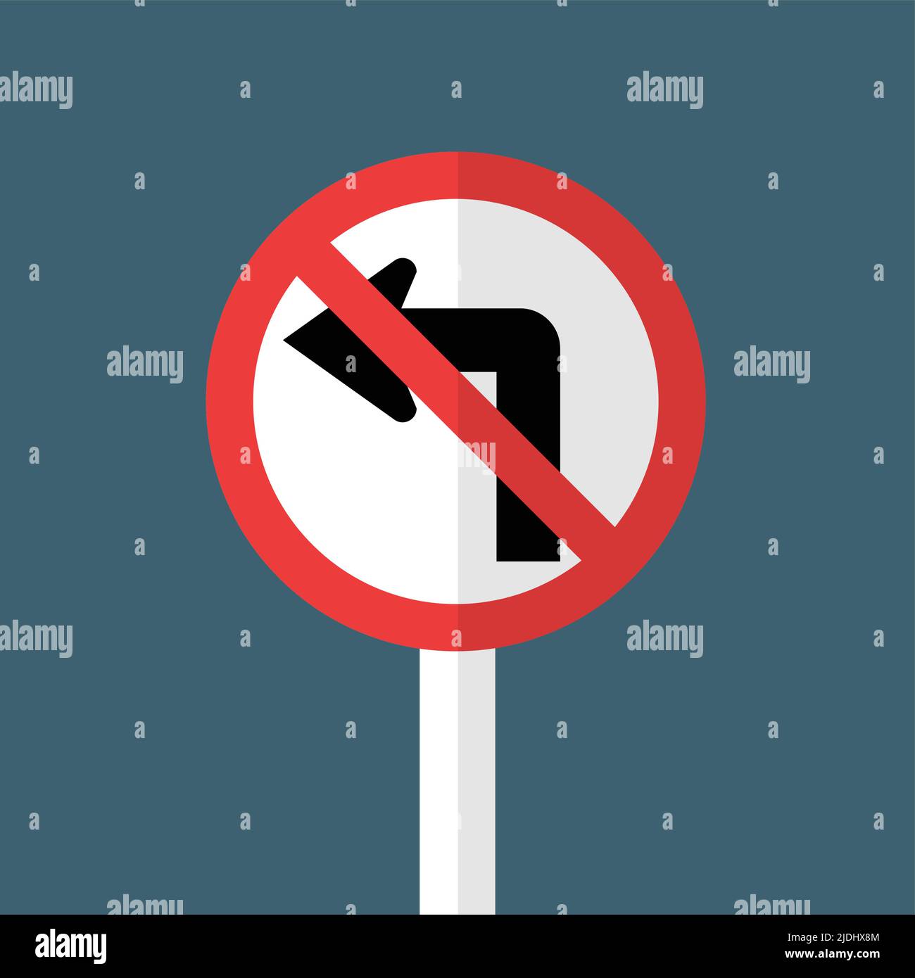 Do not turn left traffic sign Stock Vector Image & Art - Alamy Do not turn left traffic sign Stock Vector Image & Art - Alamy