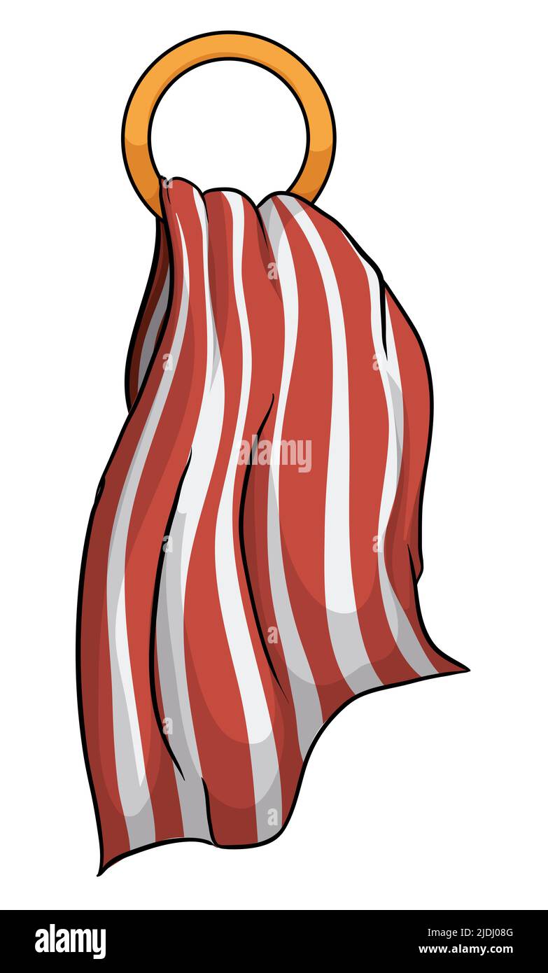 Red white striped fabric Stock Vector Images - Alamy