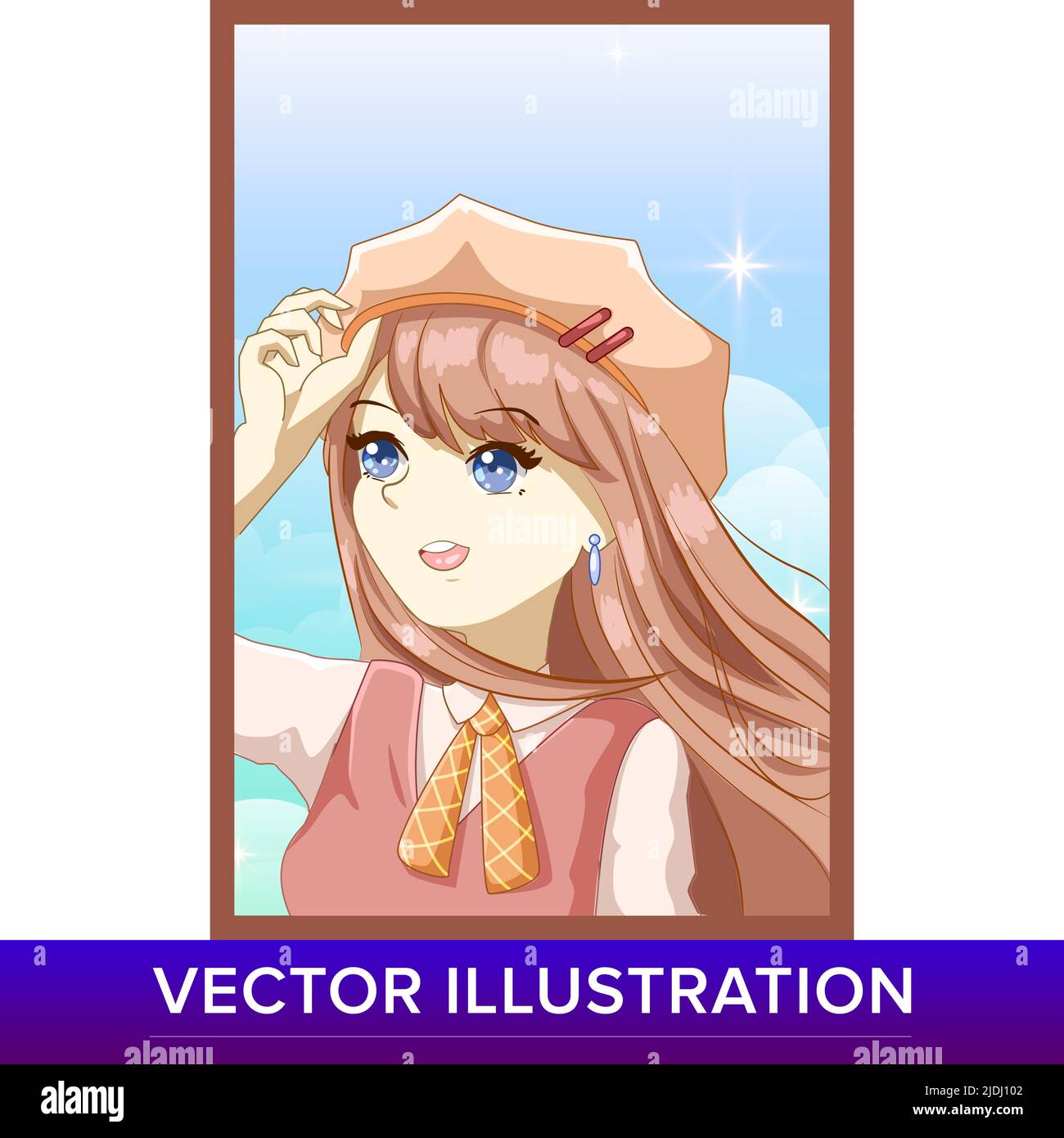 Anime Chibi Doing Homework