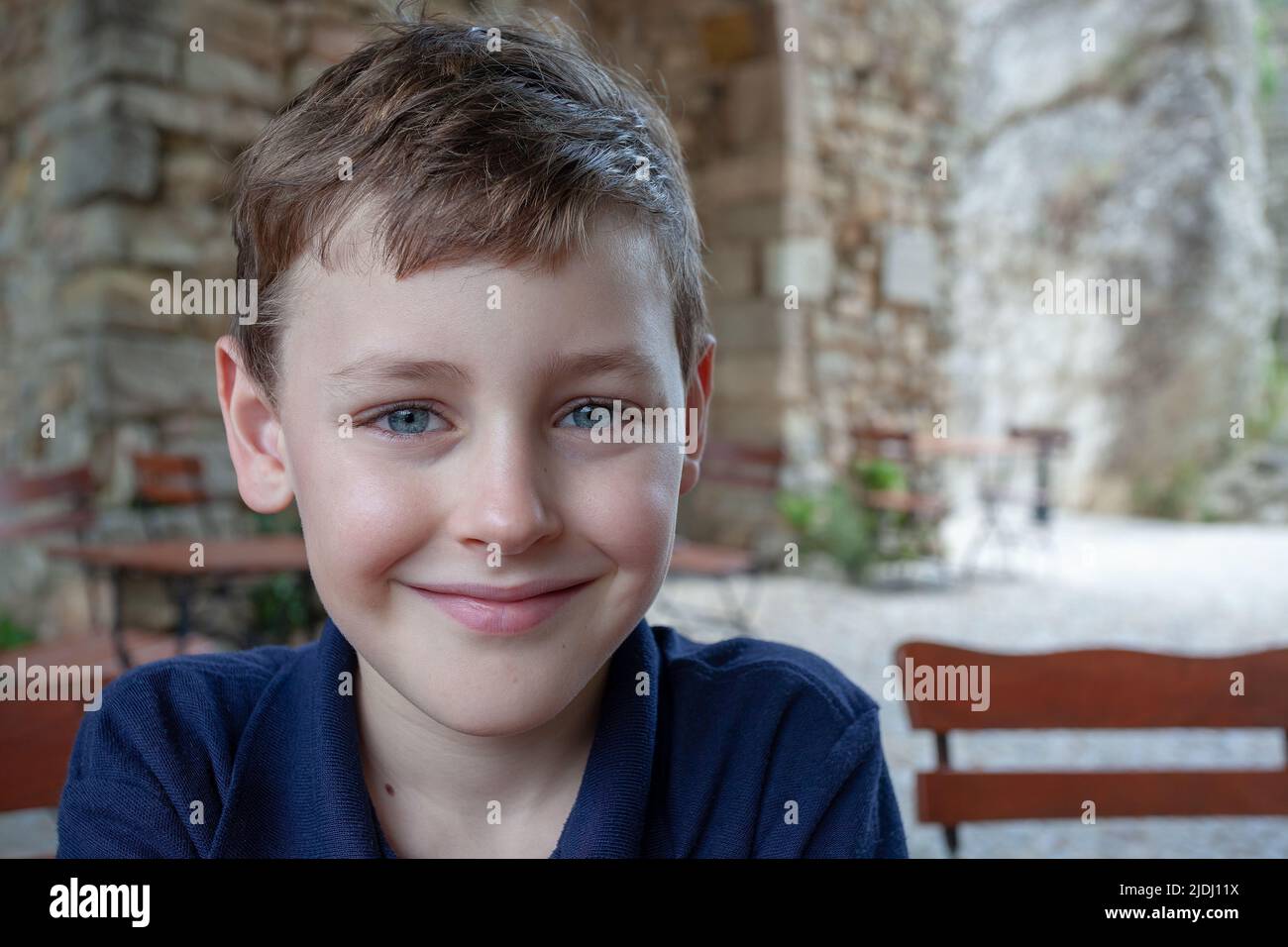 Boy in france hi-res stock photography and images - Alamy