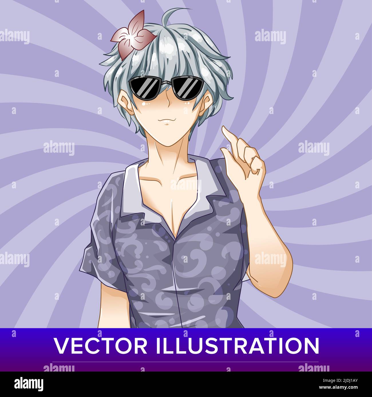 Handsome cartoon hi-res stock photography and images - Alamy