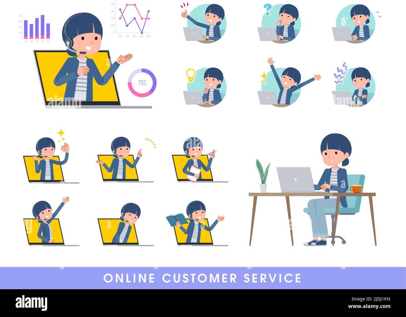 Tele sales Stock Vector Images - Alamy