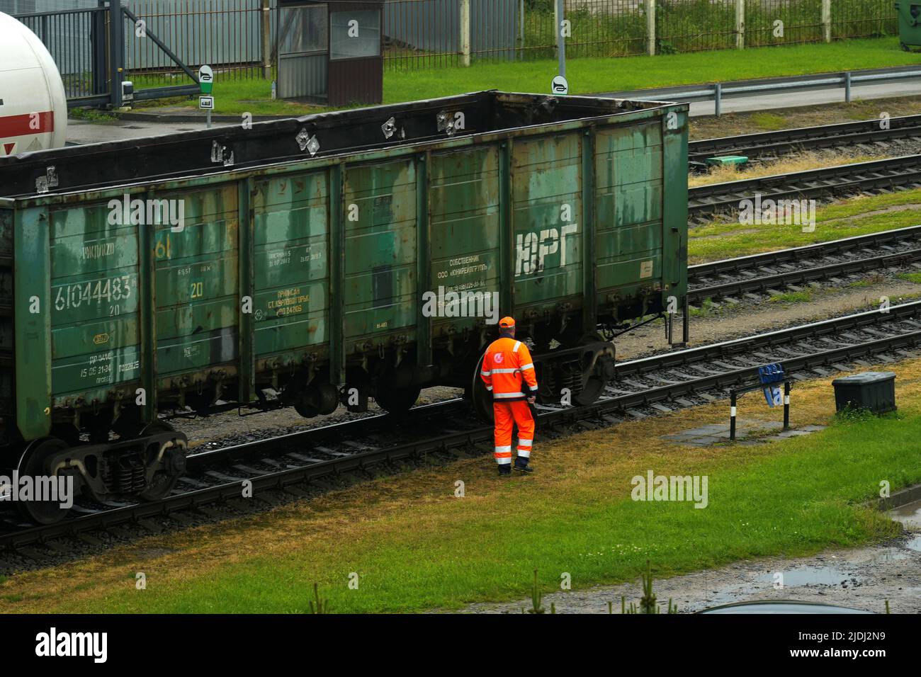 Lithuanian kaliningrad border hi-res stock photography and images - Alamy