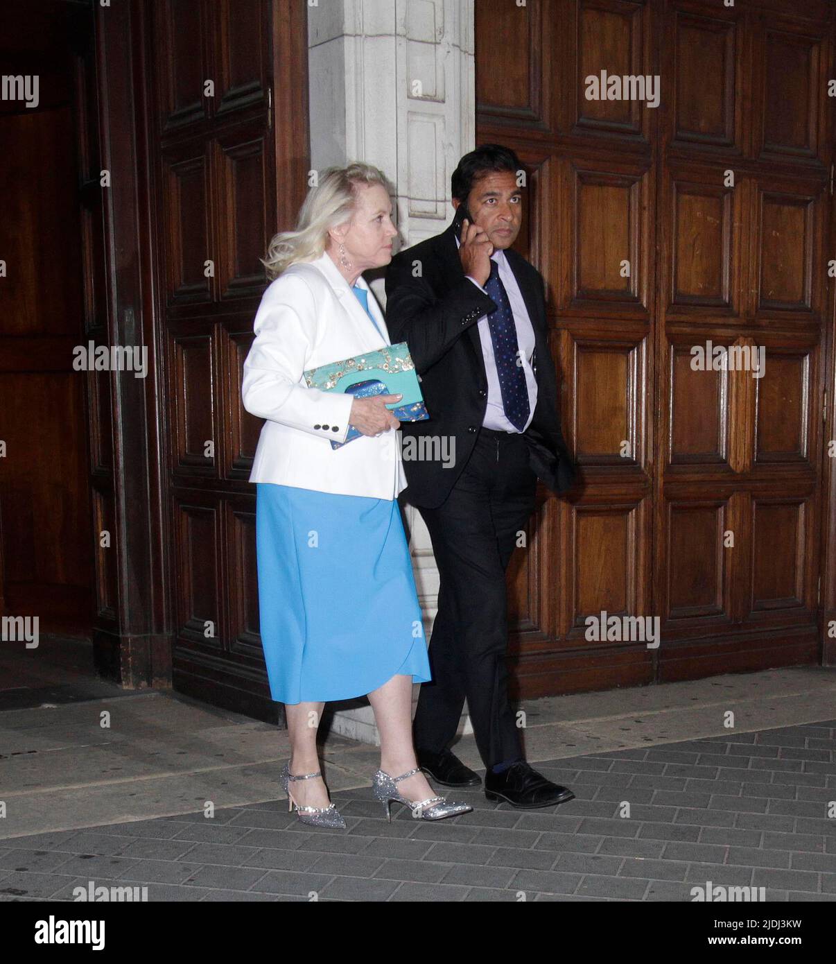 Conservative party summer ball at the Victoria and Albert museum . A ...