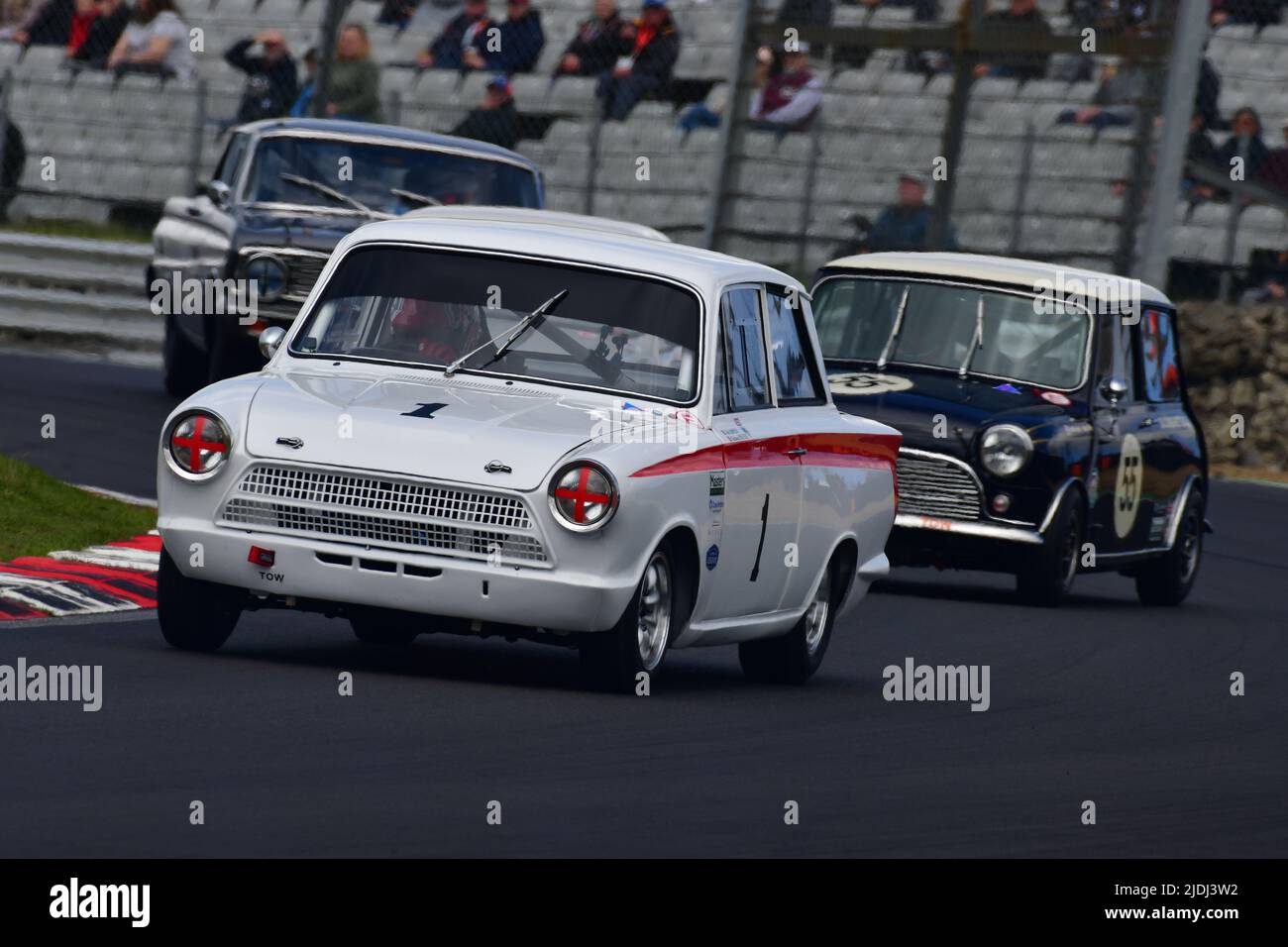 Richard Dutton, Neil Brown, Ford Lotus Cortina, Masters Pre-1966 ...