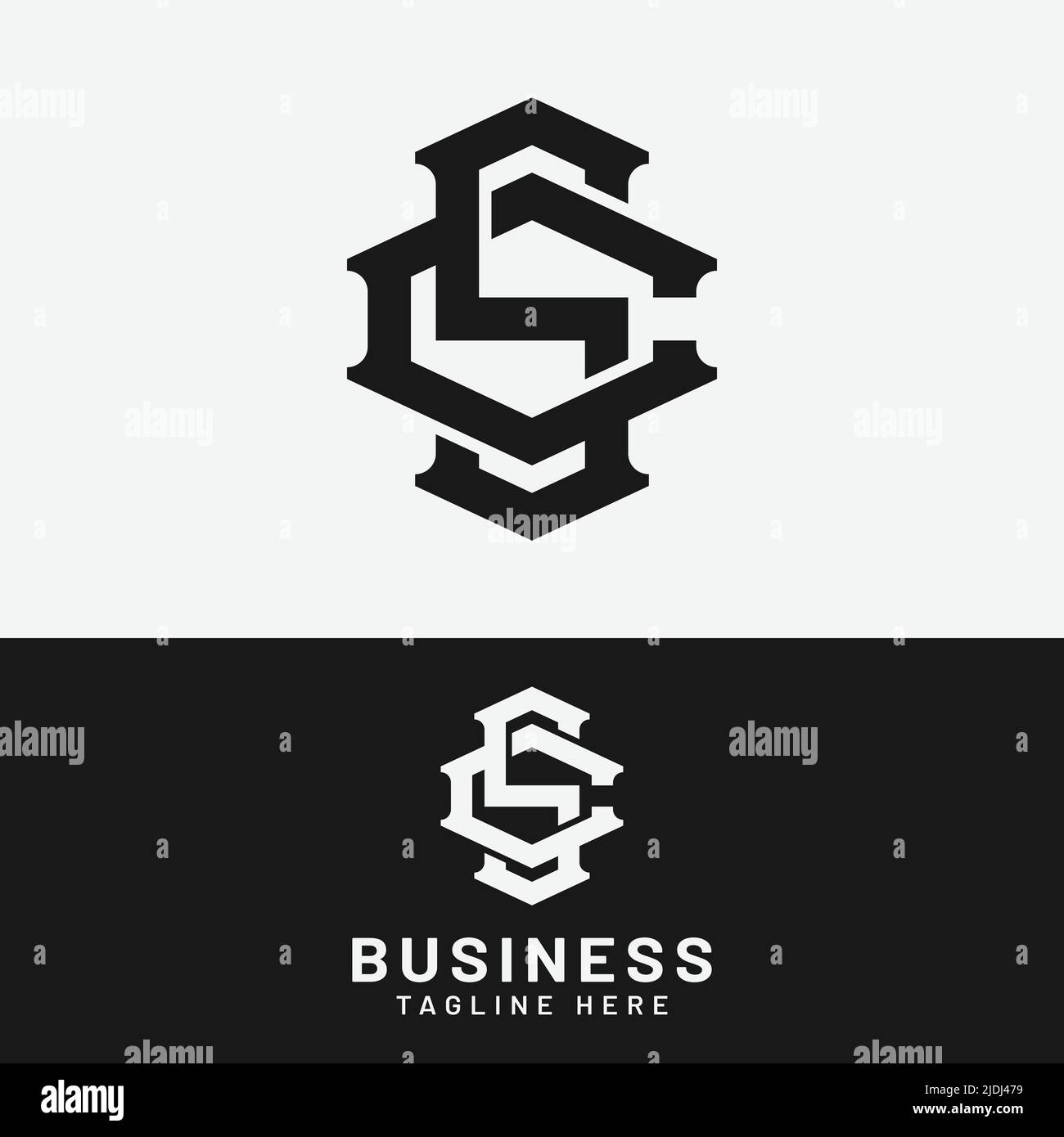 Cs initial logo hi-res stock photography and images - Alamy