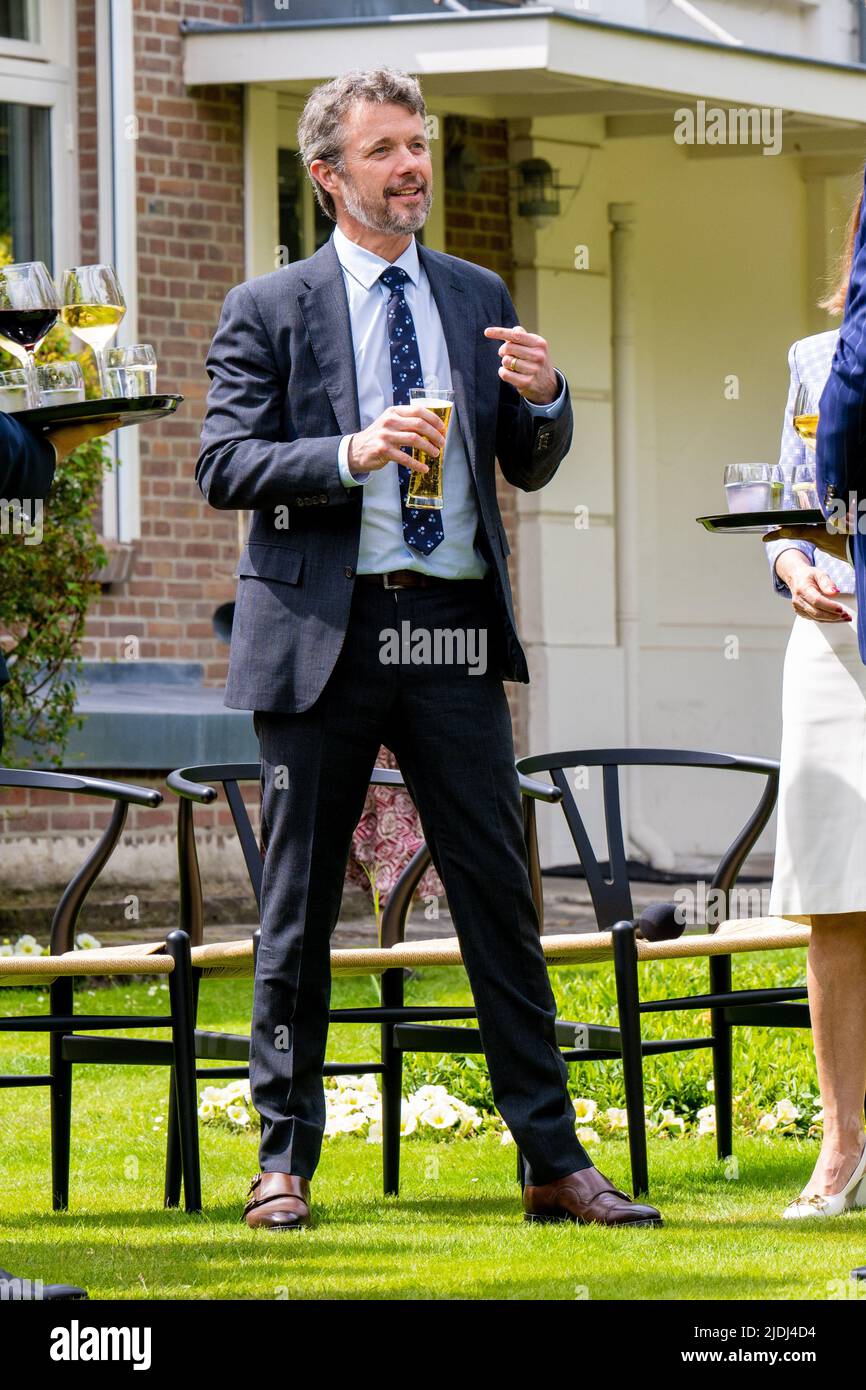 Netherlands - 21 Jun 2022, Crown Prince Frederik of Denmark during a ...