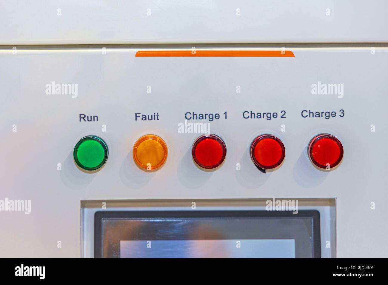 Green status lights hi-res stock photography and images - Alamy