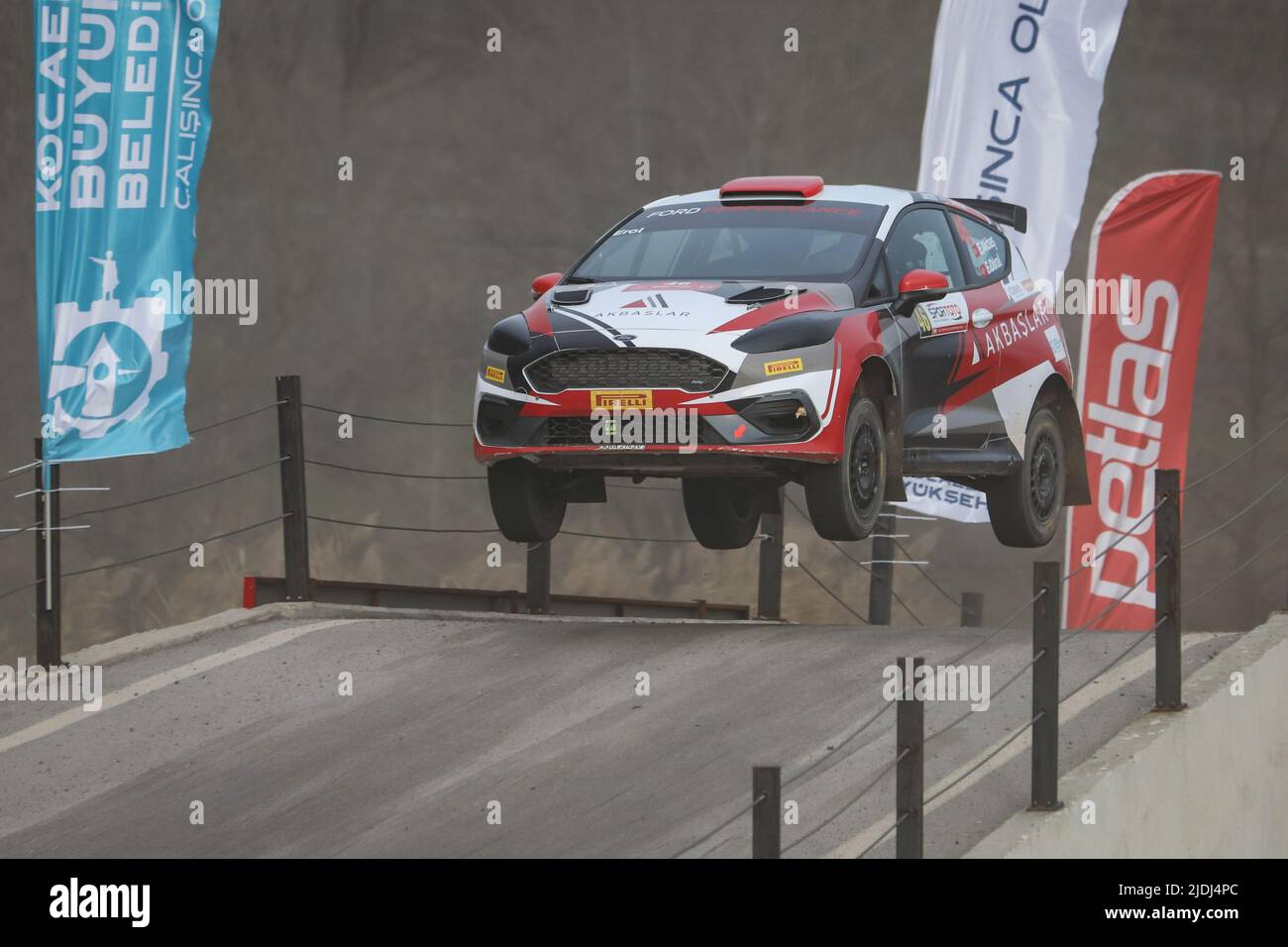 KOCAELI, TURKEY - DECEMBER 26, 2021: Erol Akbas drives Ford Fiesta ...