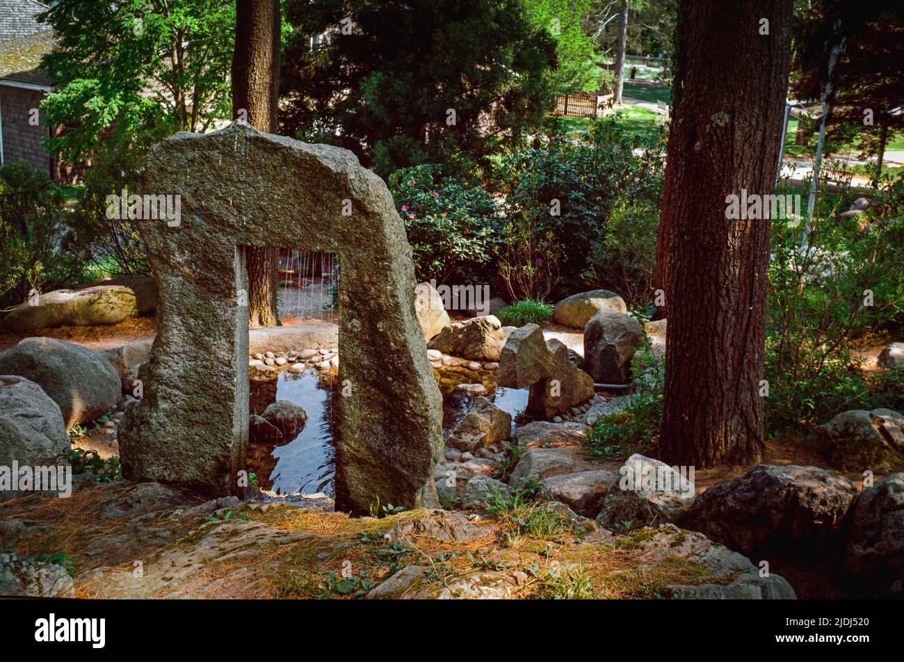 Rain Gates sculpture and water installation by Ron Rudnicki at the ...
