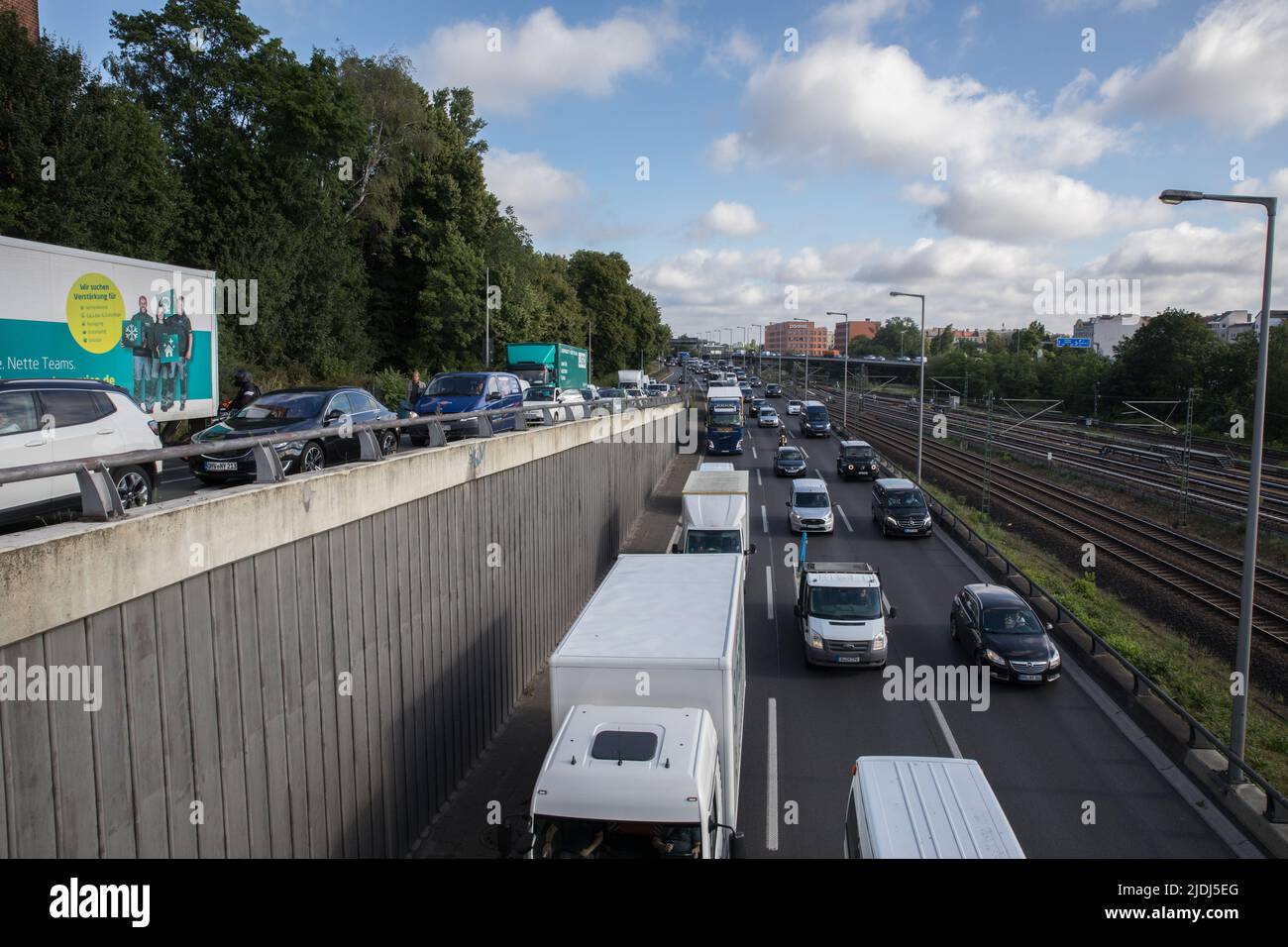Several climate activists from the Letzte Generation, Last Generation ...