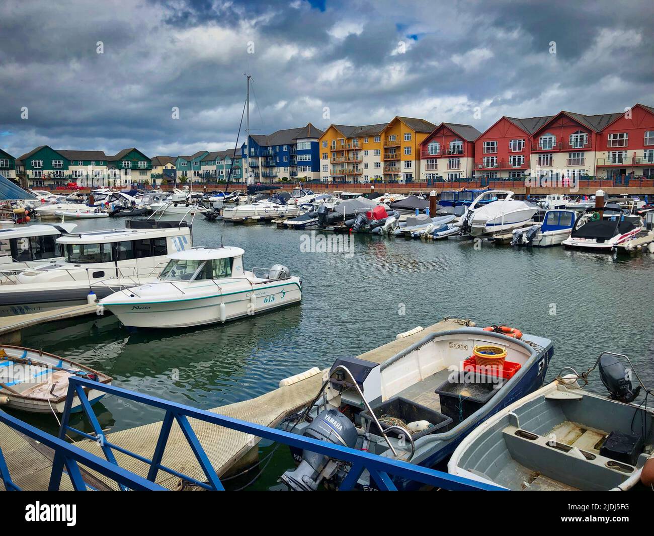 Exmouth quay flats hi-res stock photography and images - Alamy