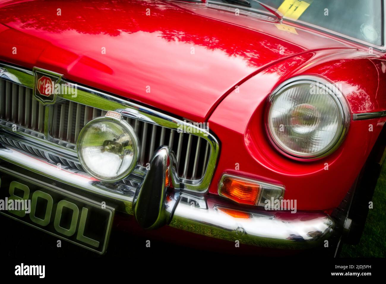 Sports car mgb red hi-res stock photography and images - Alamy