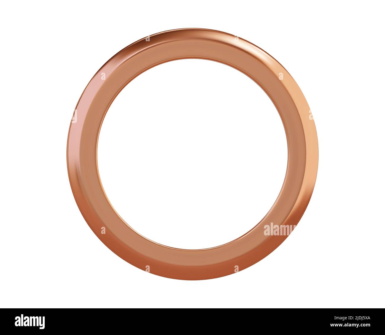 Brass metal grommet ring for paper, card, tag, sticker or hanger ...