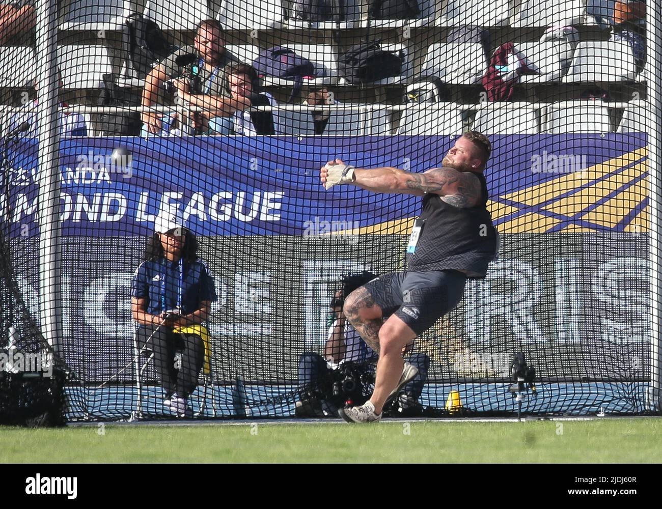 Patel Fajdek of Polska Hammer Throw Men during the Wanda Diamond League ...