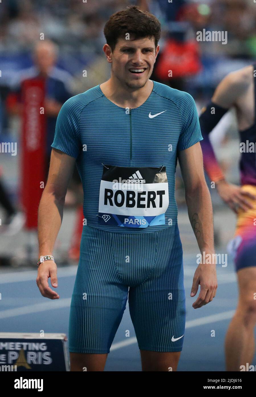 Benjamin Robert of France 800 M Men during the Wanda Diamond League ...