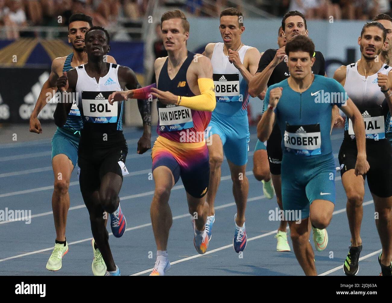 Victory Benjamin Robert of France 800 M Men during the Wanda Diamond ...