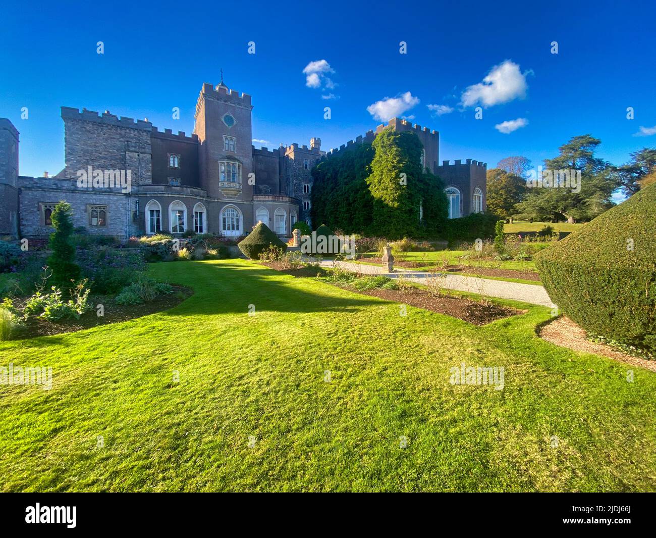 Powderham castle and devon hi-res stock photography and images - Alamy