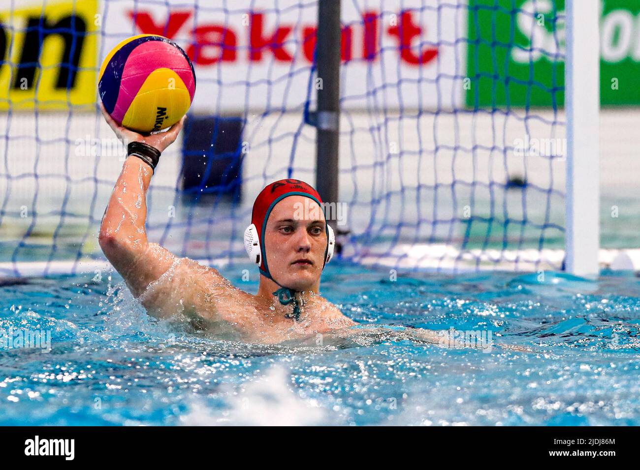 SZEGED, HUNGARY - JUNE 21: Nick Porter of Australia during the FINA ...