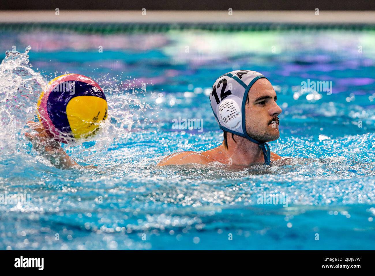 SZEGED, HUNGARY - JUNE 21: Blake Edwards of Australia during the FINA ...