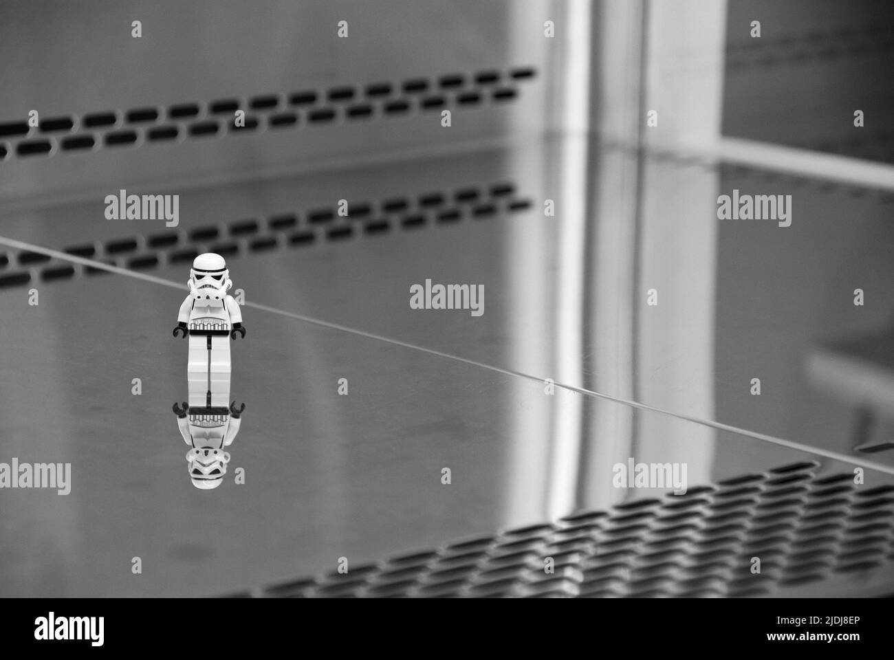 Lego mini figures in a science lab Stock Photo - Alamy