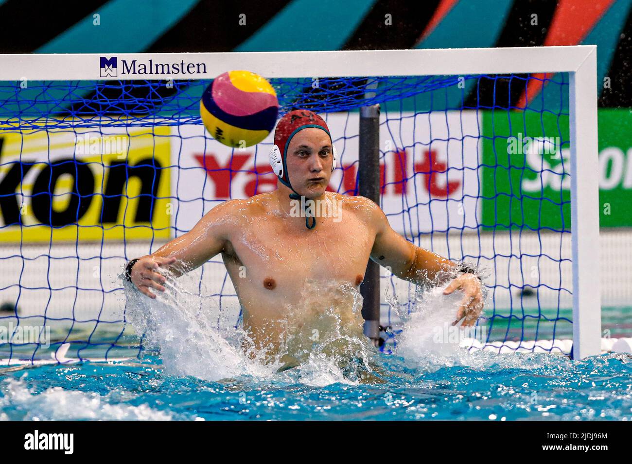 SZEGED, HUNGARY - JUNE 21: Nick Porter of Australia during the FINA ...