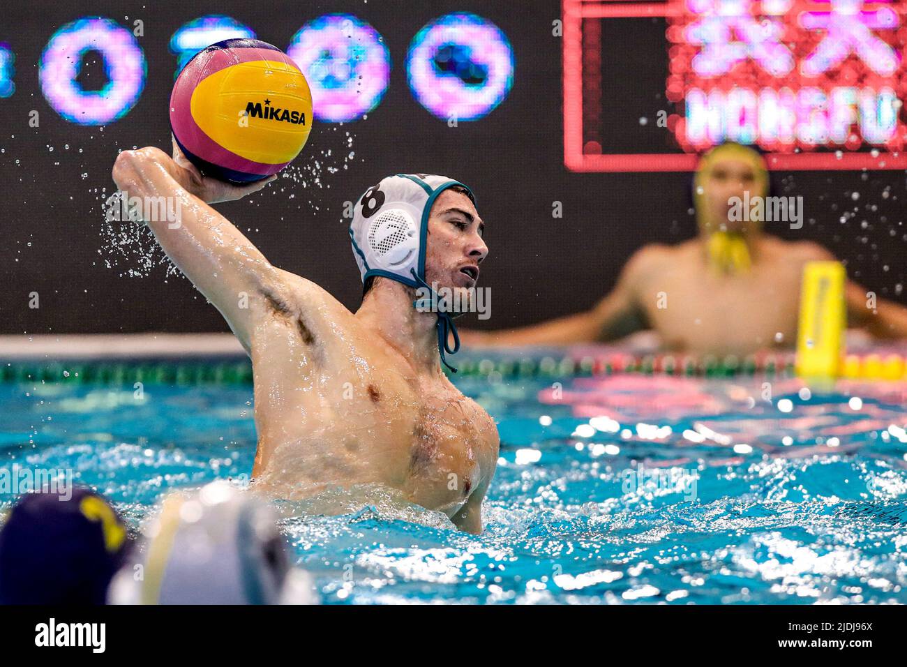 SZEGED, HUNGARY - JUNE 21: Rhys Holden of Australia during the FINA ...