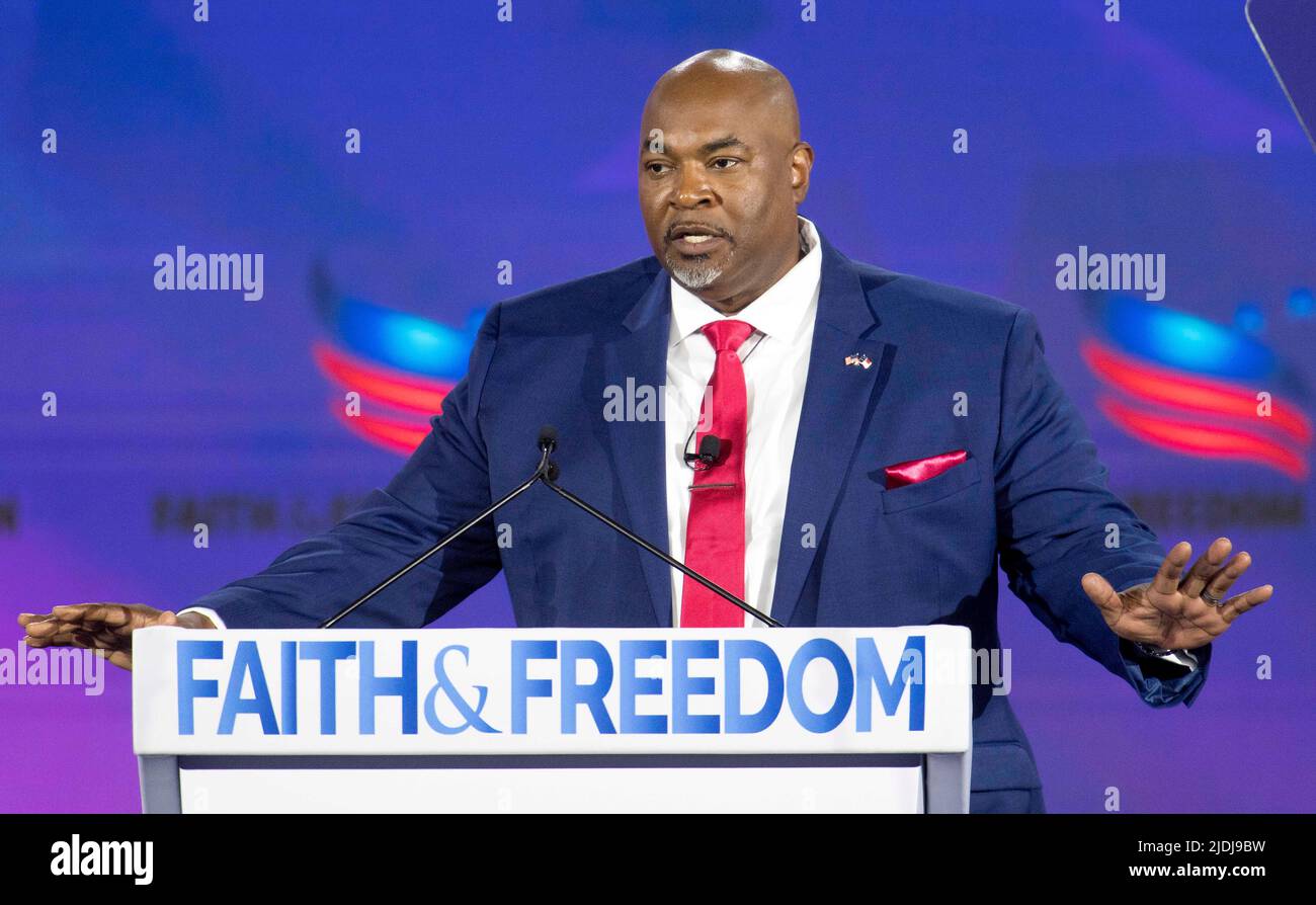 Nashville, Tennessee, USA. 17th June, 2022. Lt. Governor MARK ROBINSON ...