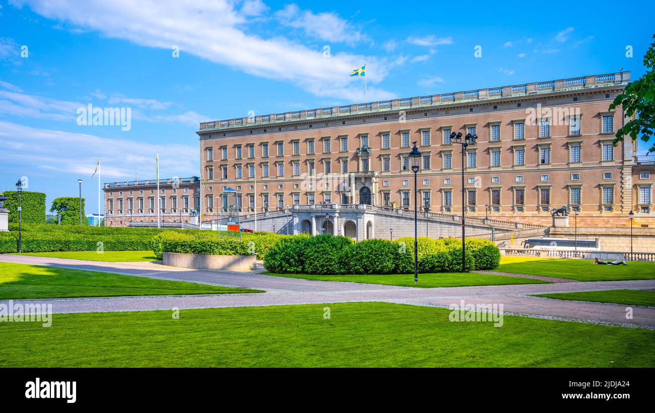 Stockholm sweden royalty royal architecture palace hi-res stock ...