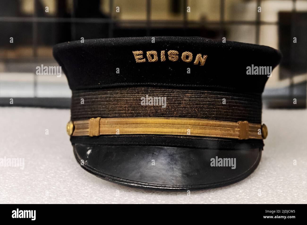Branded Employee Hats, Hats of workers, Thomas Edison National ...