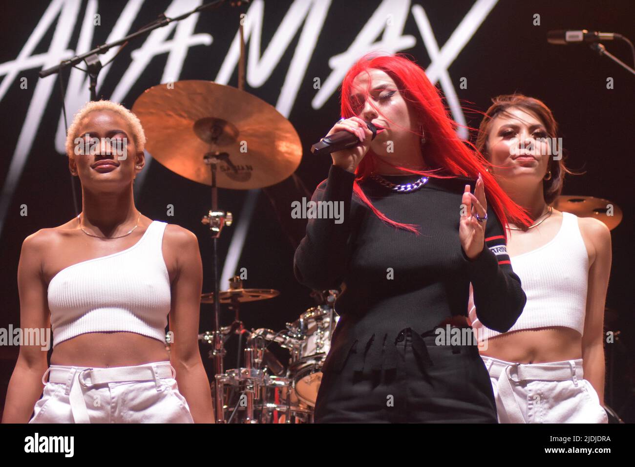 Ava max performs hi-res stock photography and images - Alamy
