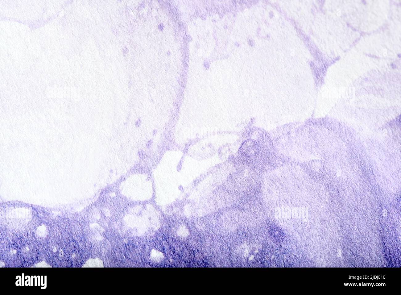 Violet background, textured paper painted with random pastel purple ...