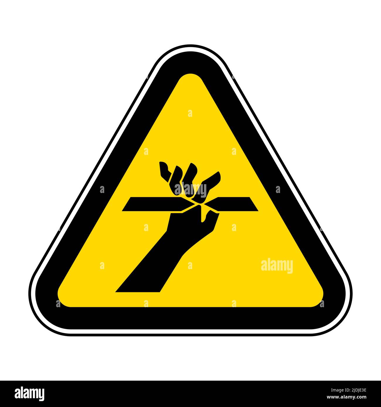 Cutting of Fingers Symbol Sign, Vector Illustration, Isolate On White ...