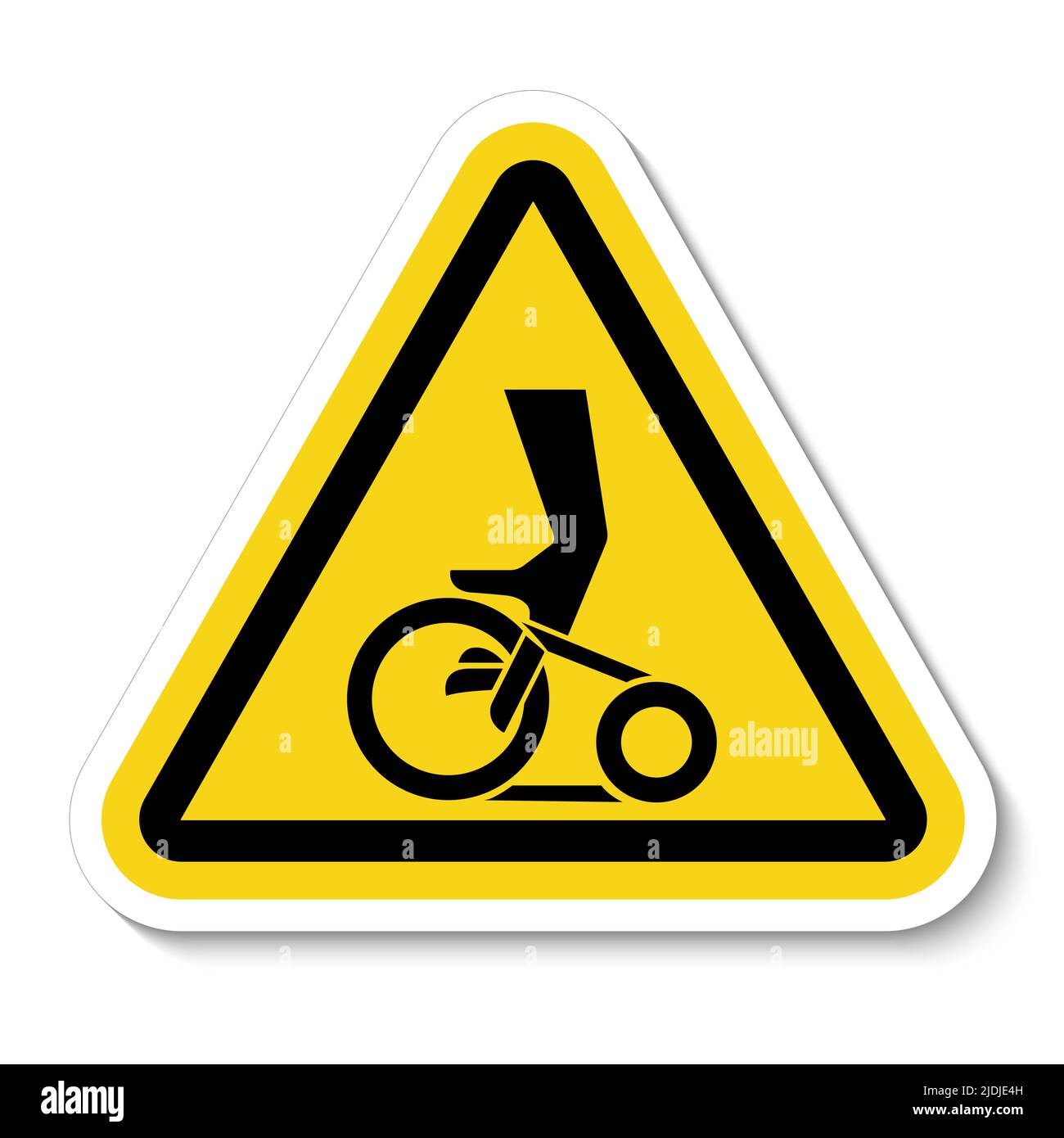 Hand Entanglement Belt Drive Symbol Sign, Vector Illustration, Isolate ...