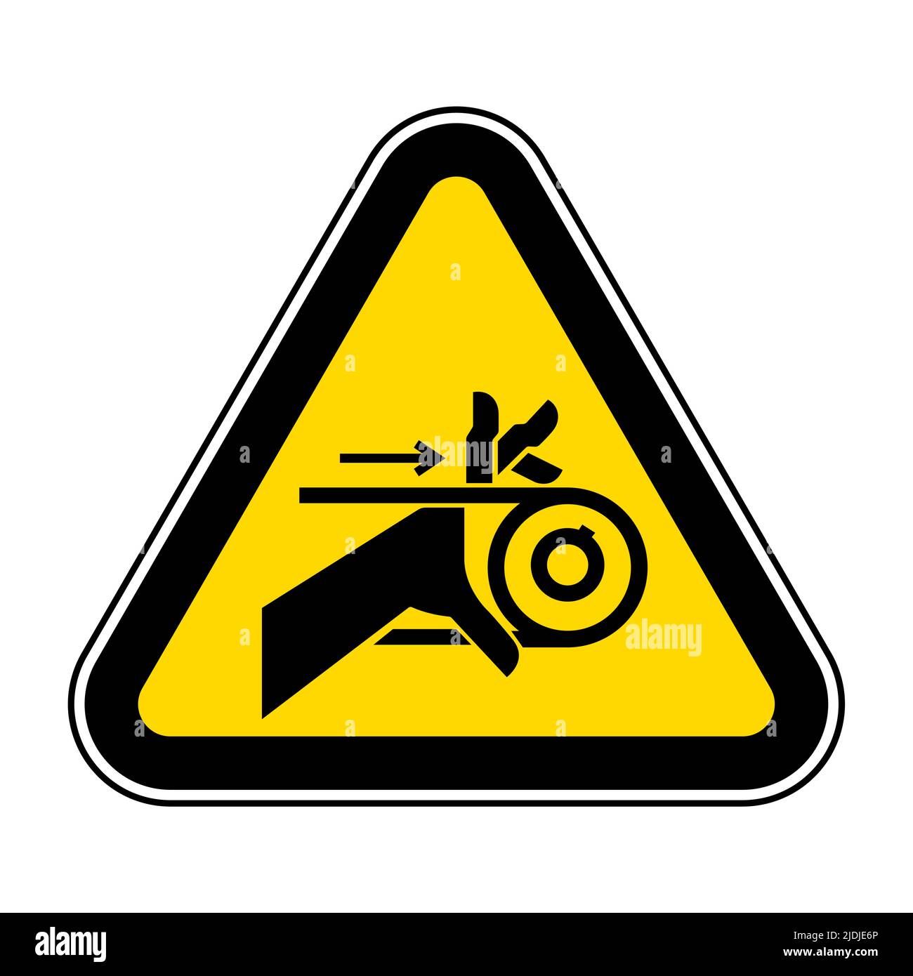 Hand Entanglement Belt Drive Symbol Sign Isolate On White Background ...