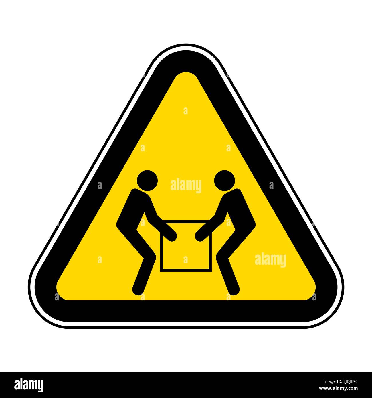 Use Two Person Lift Symbol Sign Isolate On White Background,Vector ...